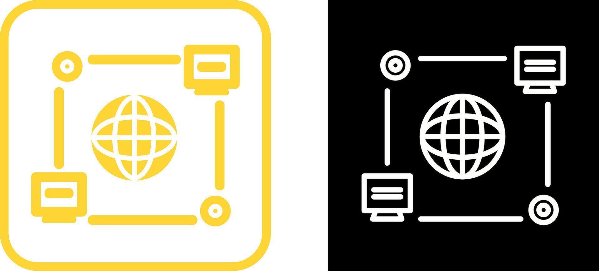 Computer Connection Vector Icon 42494467 Vector Art at Vecteezy