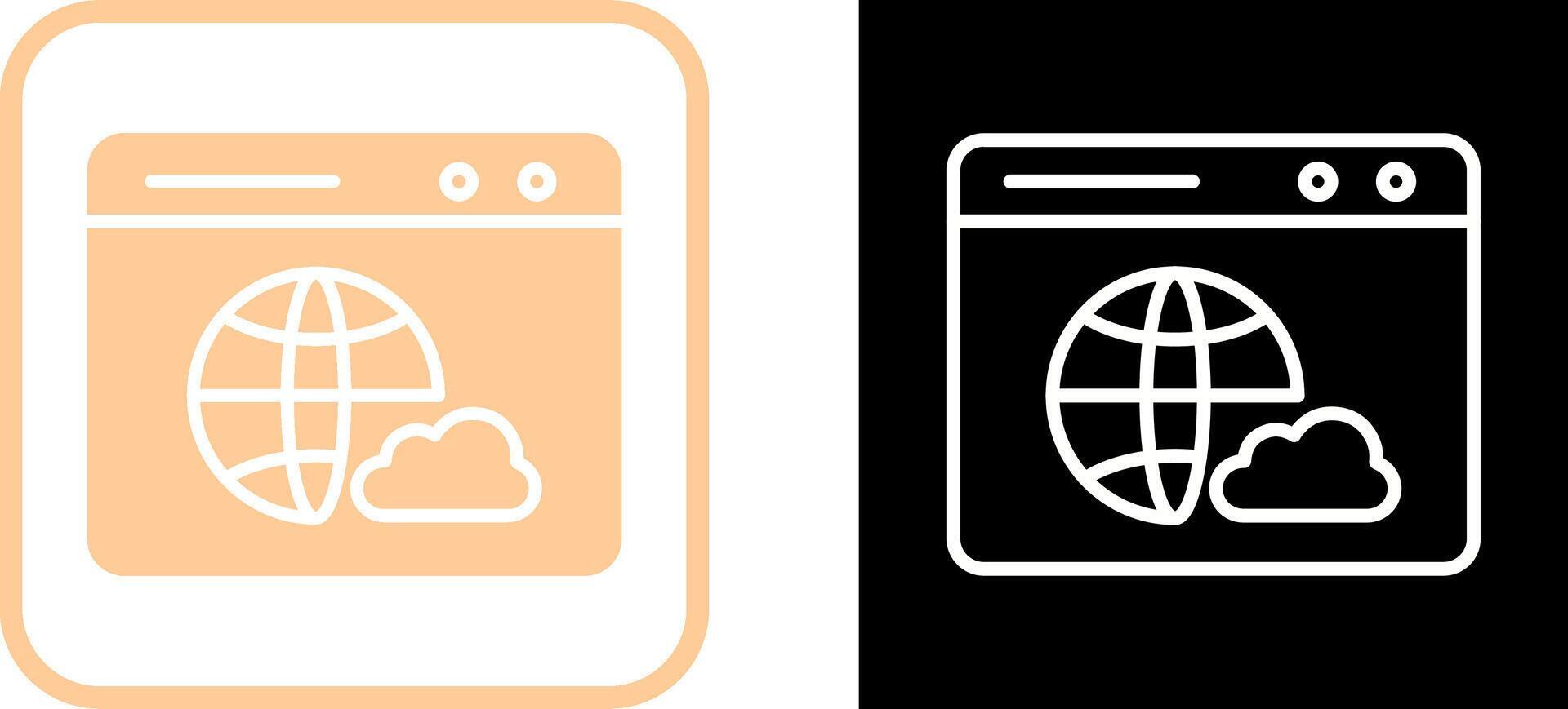 Web Cloud Vector Icon 42496095 Vector Art at Vecteezy