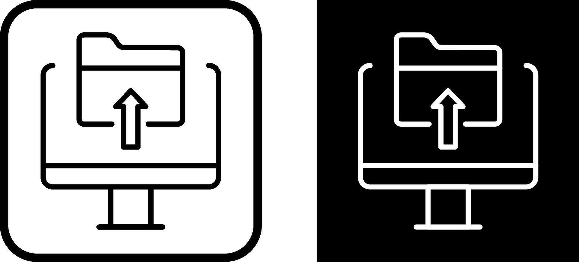 File Upload Vector Icon 42496633 Vector Art at Vecteezy