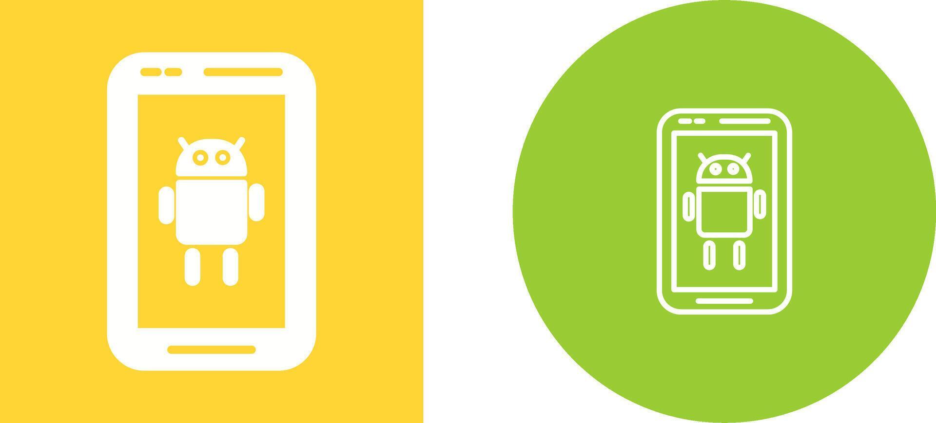 Android Vector Icon 42498808 Vector Art at Vecteezy