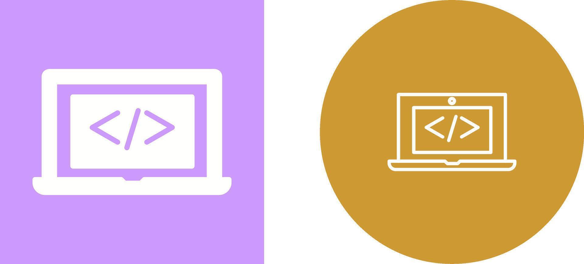Coding Computer Vector Icon 42500179 Vector Art at Vecteezy