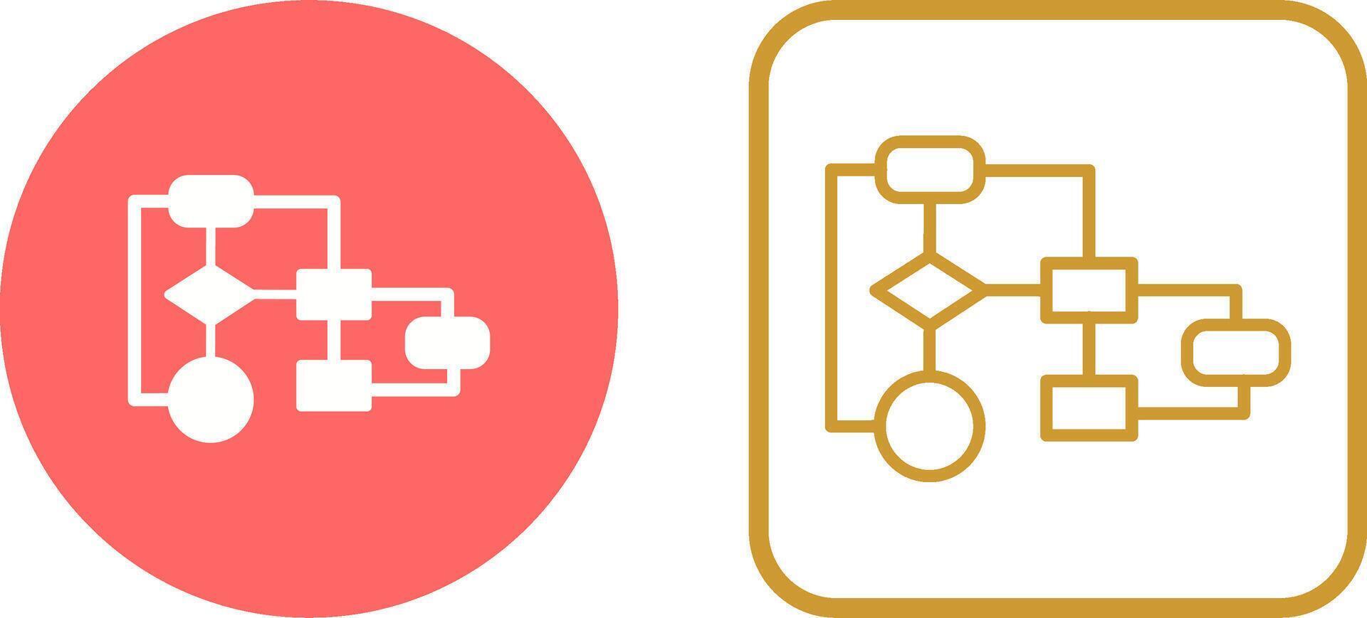 Flowchart Vector Icon 42506584 Vector Art at Vecteezy