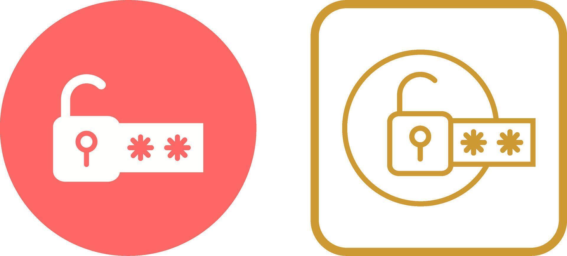 Passcode Lock Vector Icon 42506842 Vector Art at Vecteezy
