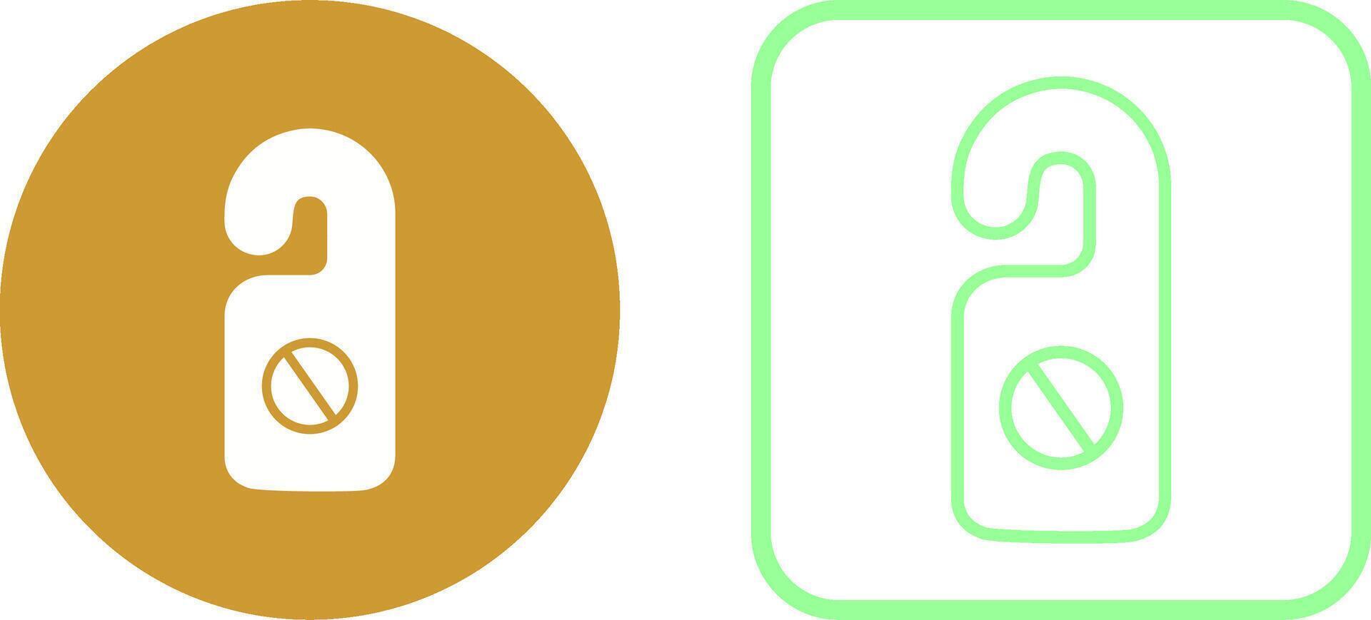 Do not Disturb Vector Icon 42508026 Vector Art at Vecteezy