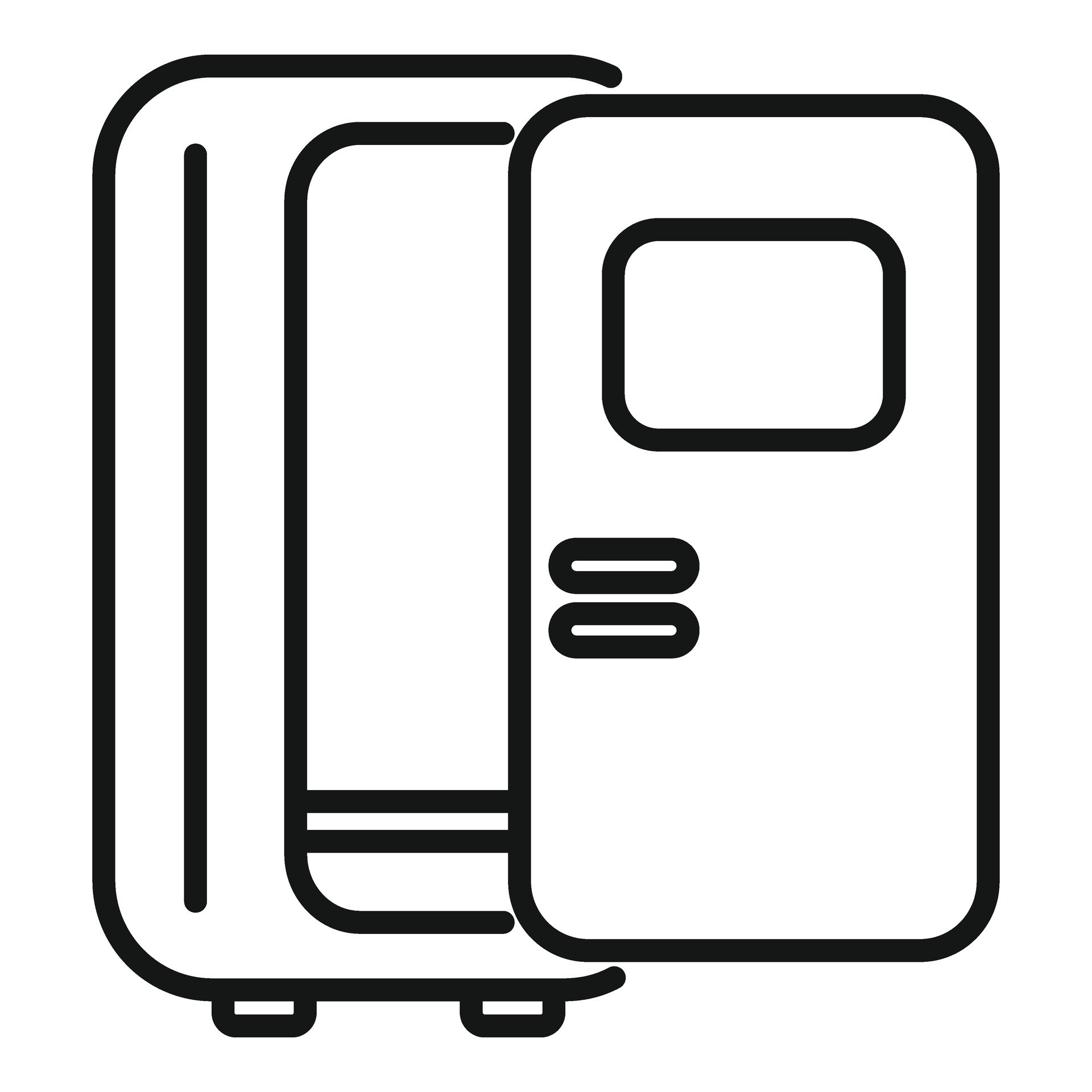 Fluorography xray room icon outline vector. Medical care device ... Fluorography xray room icon outline vector. Medical care device ...