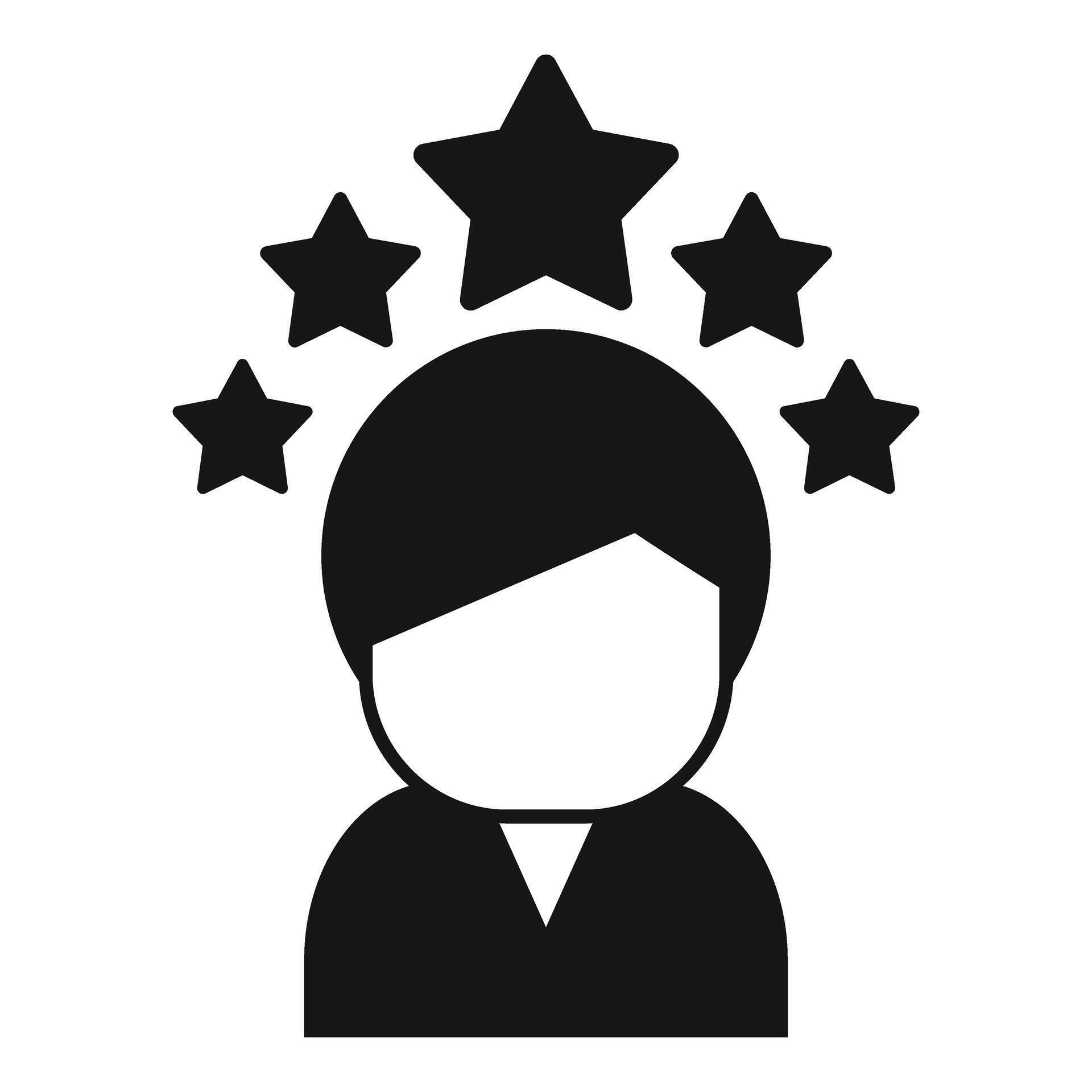 Five stars rating blogger icon simple vector. Best media content ... Five stars rating blogger icon simple vector. Best media content ...