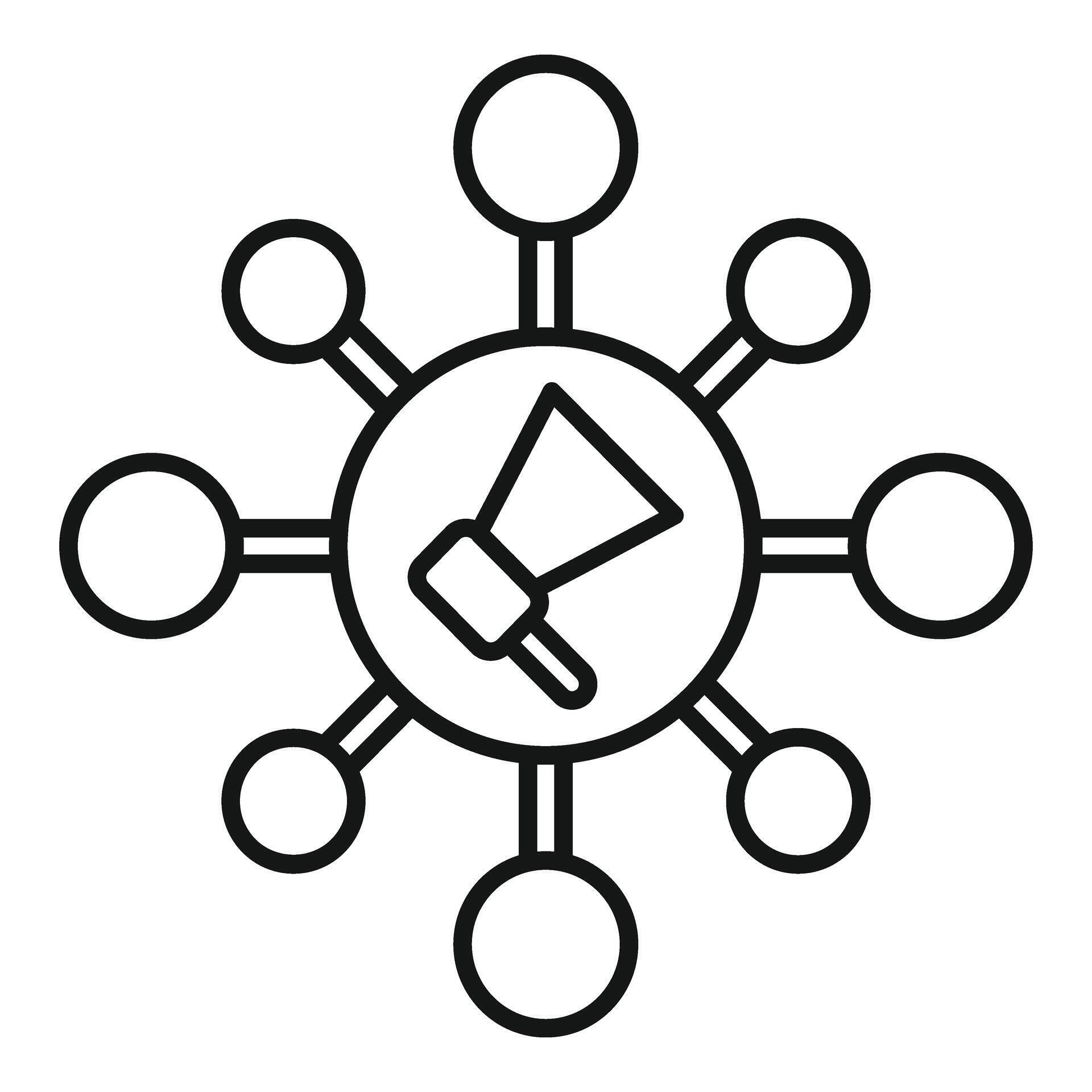 Online Loud Marketing Scheme Icon Outline Vector Pay Master 42522869 Vector Art At Vecteezy