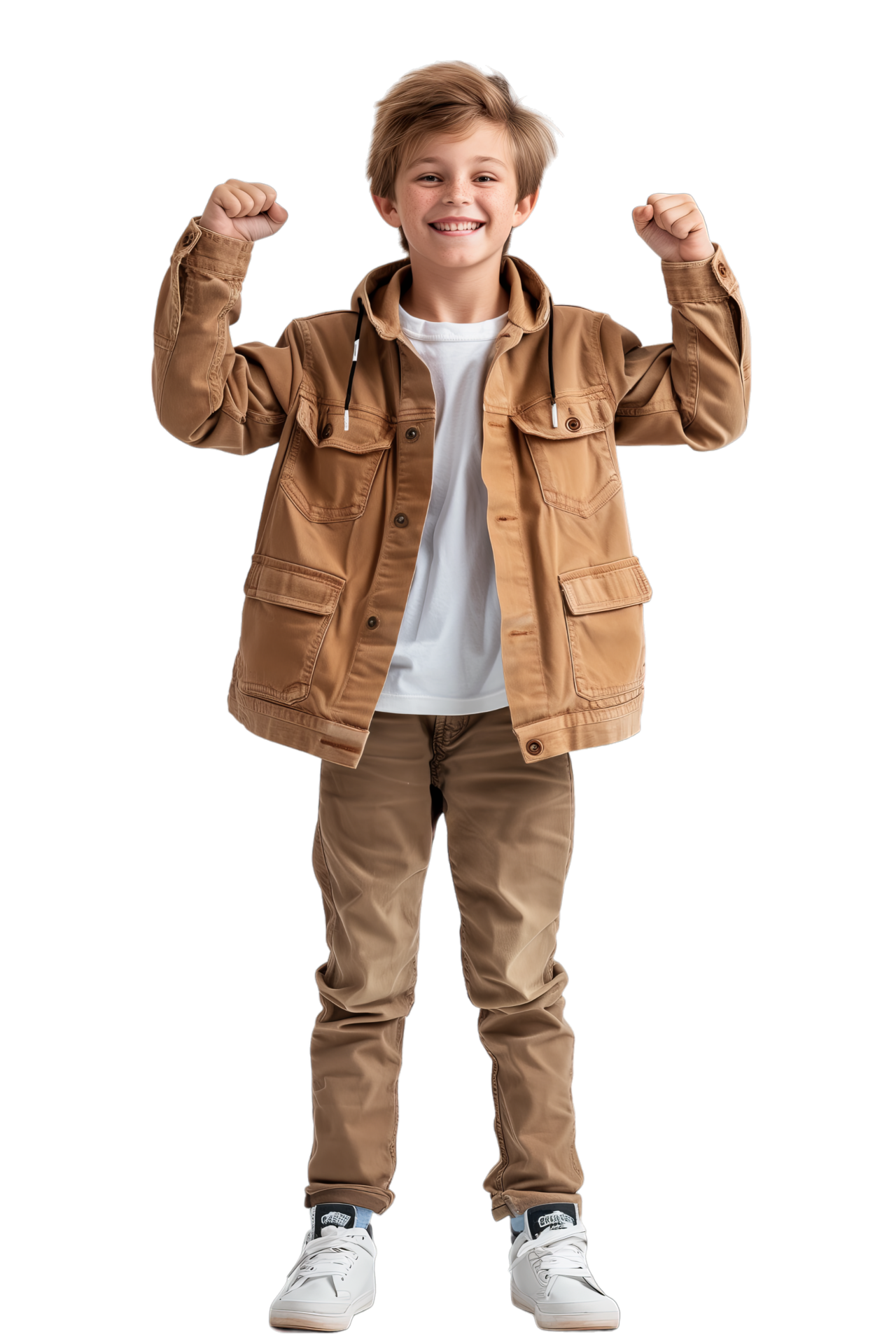 AI generated Young Boy Celebrating on a Transparent Background 42534895 PNG