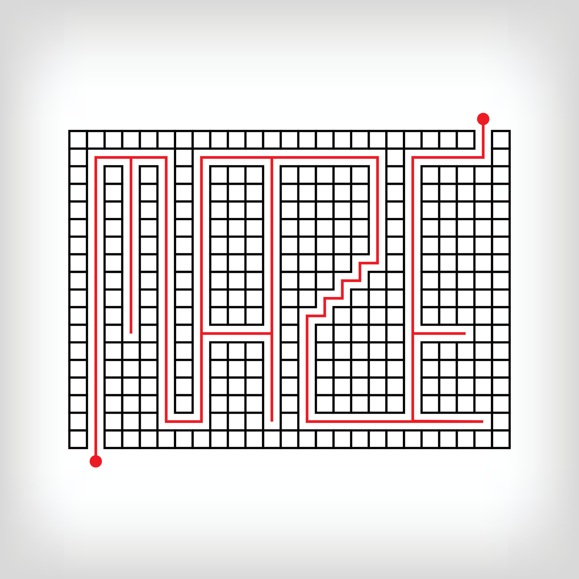 Confused maze design lettering puzzle. Confusing game and educational activity set. 42538656 ...
