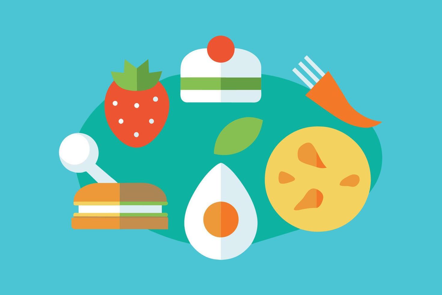 Ketogenic Diet Food Vector Design 42539212 Vector Art At Vecteezy