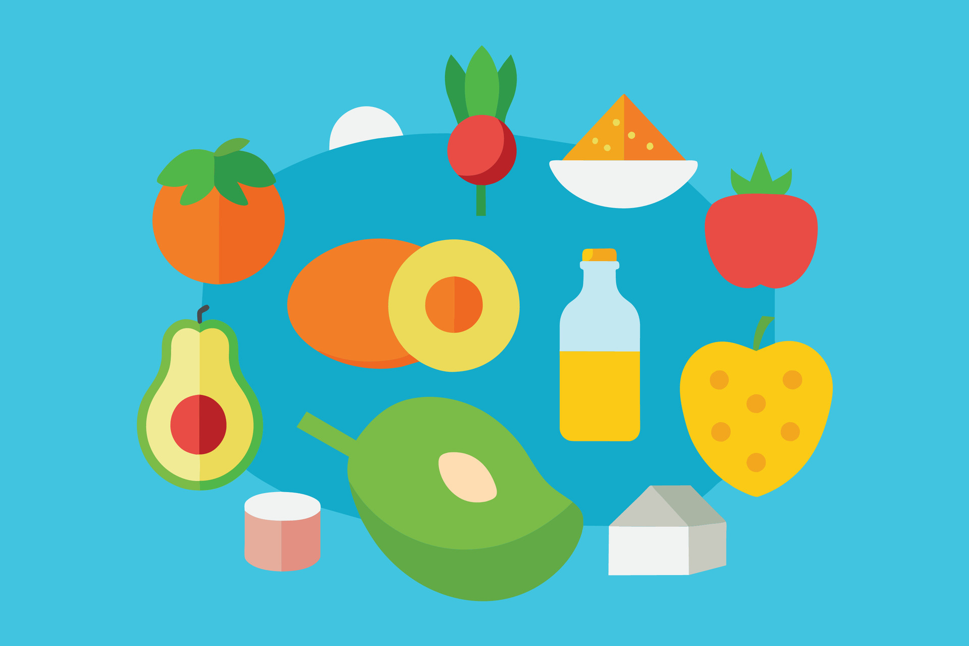 Ketogenic Diet Food Vector Design 42539231 Vector Art At Vecteezy