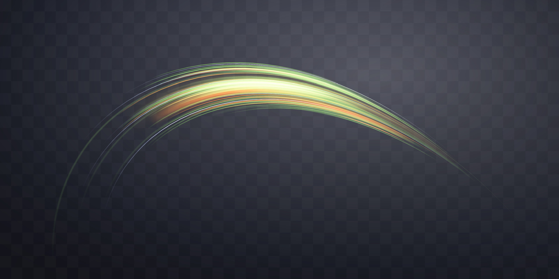 Radial speed rays, light neon flow, zoom in motion effect, green glow speed lines, colorful ...