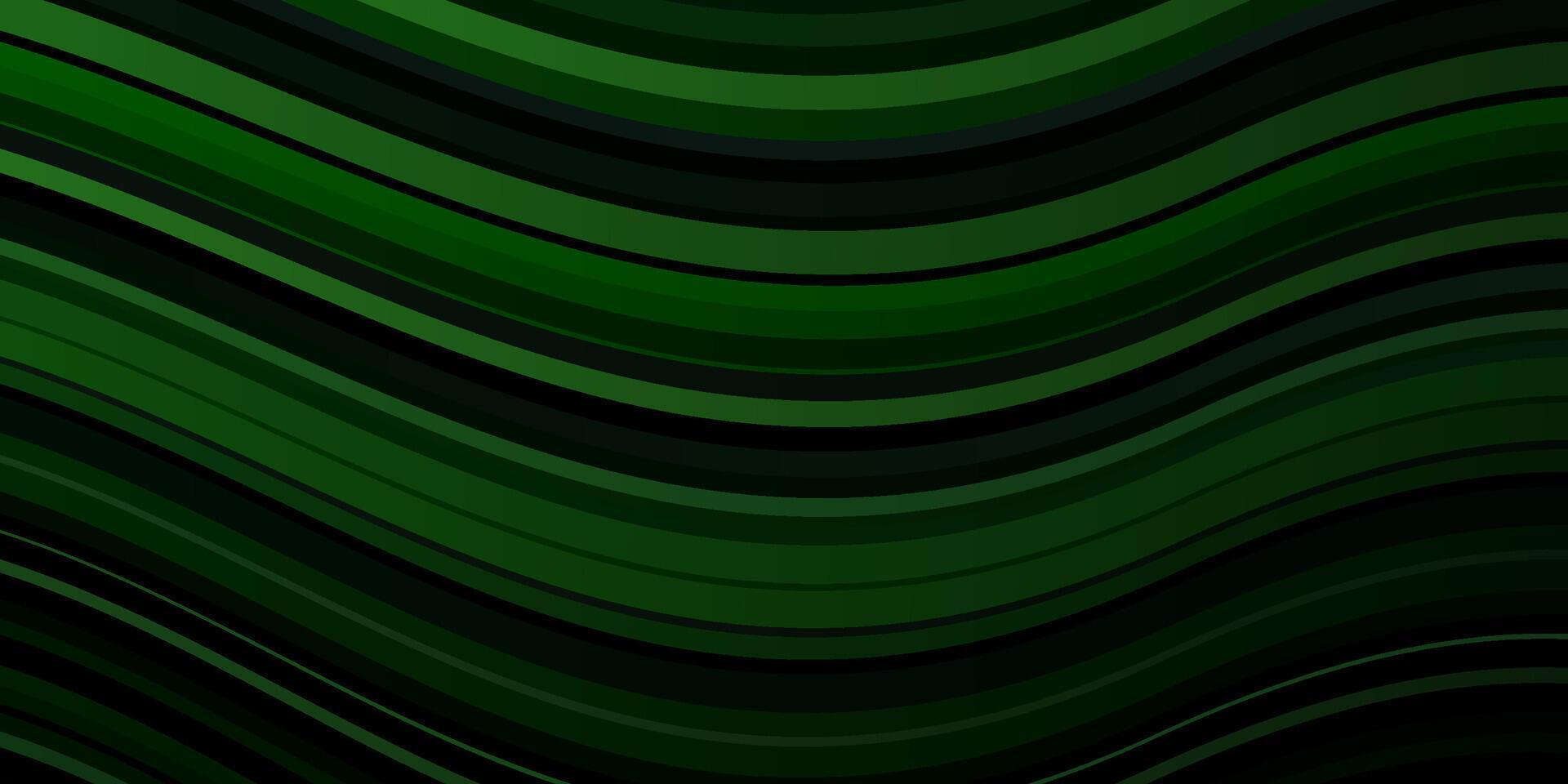 Dark Green Vector Pattern With Curves 42563875 Vector Art At Vecteezy