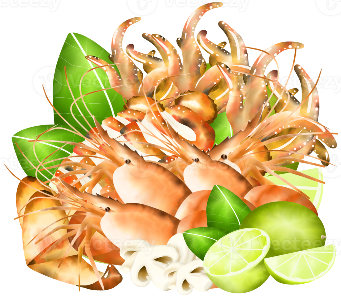 Grilled Seafood Marinated In Delicious Secret Seasonings 42569203 Png