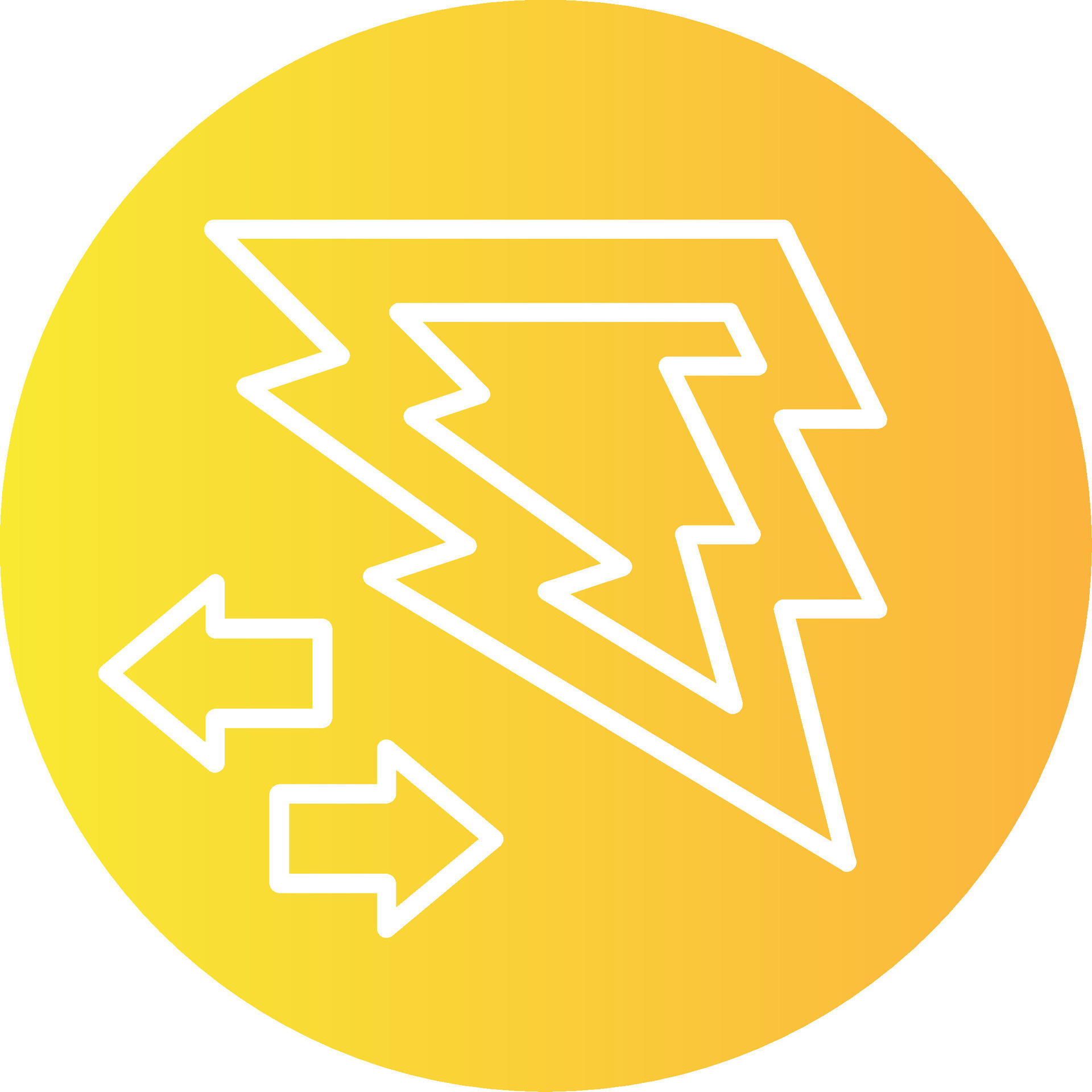 Bold Boost Solid Multi Gradient Icon 42591082 Vector Art at Vecteezy