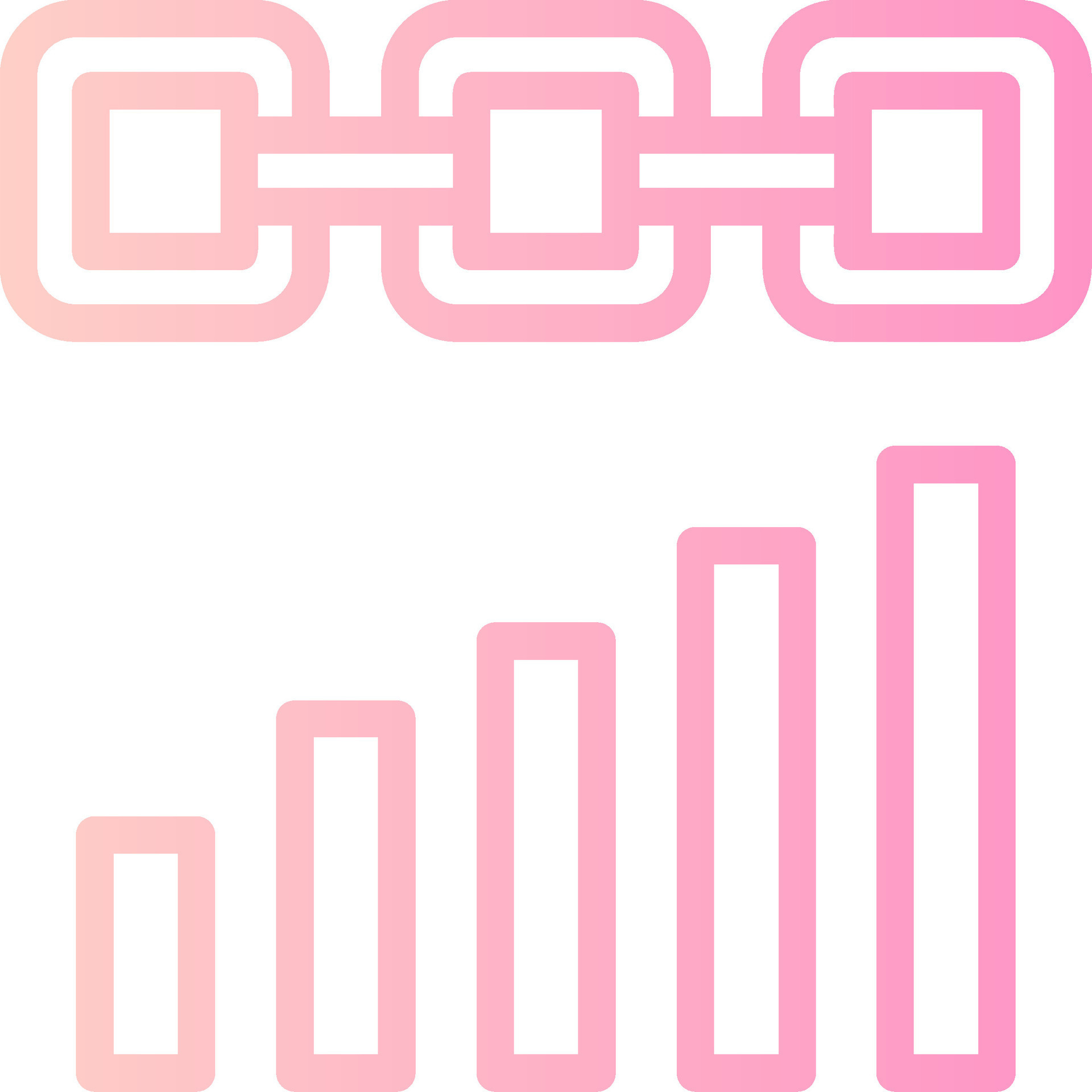 Chain Linear Gradient Icon 42591131 Vector Art At Vecteezy