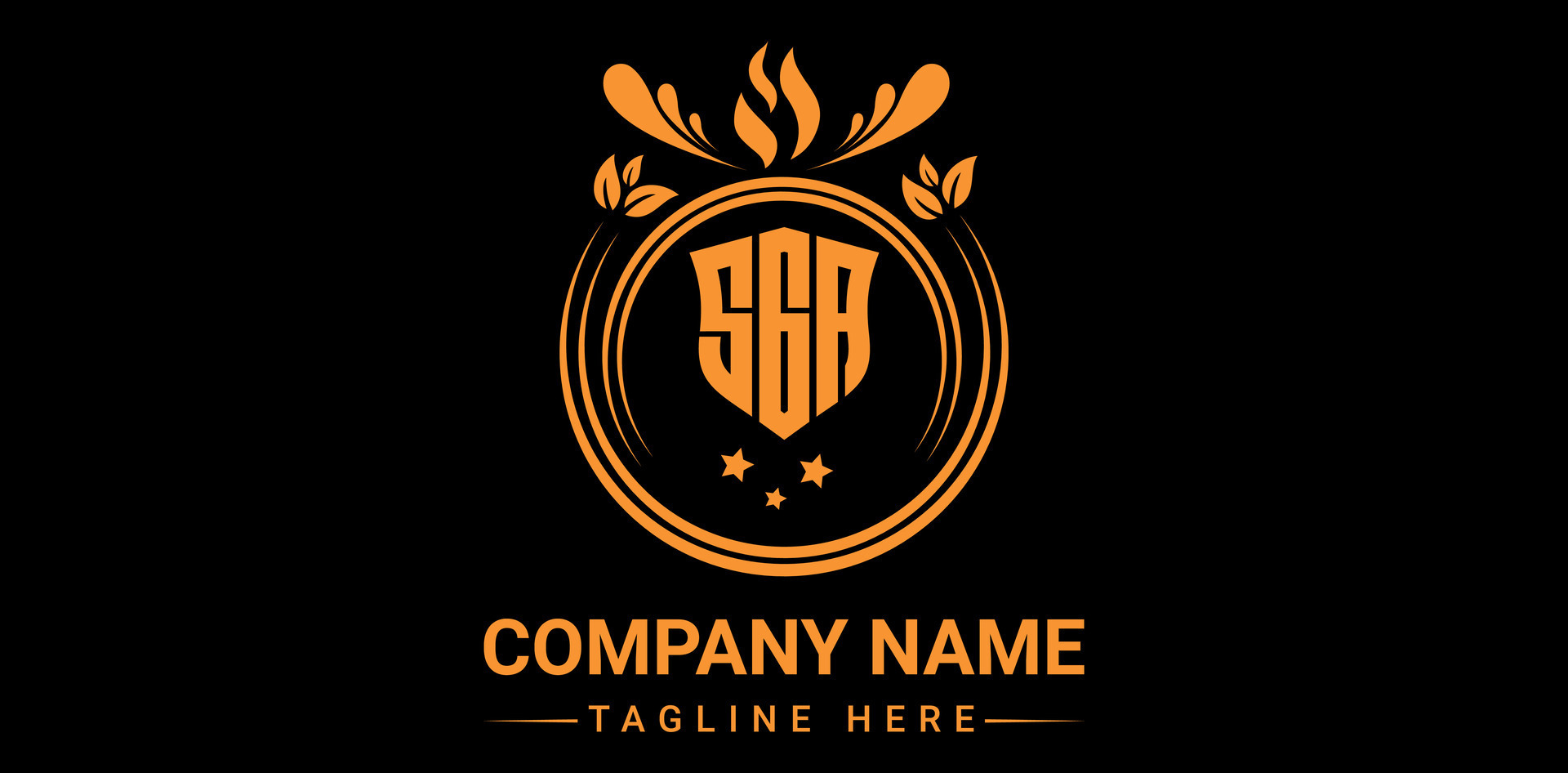 SGA, SGA letter, SGA Initials, SGA circle, SGA Flat, SGA business, SGA brand, SGA Luxury, SGA ...