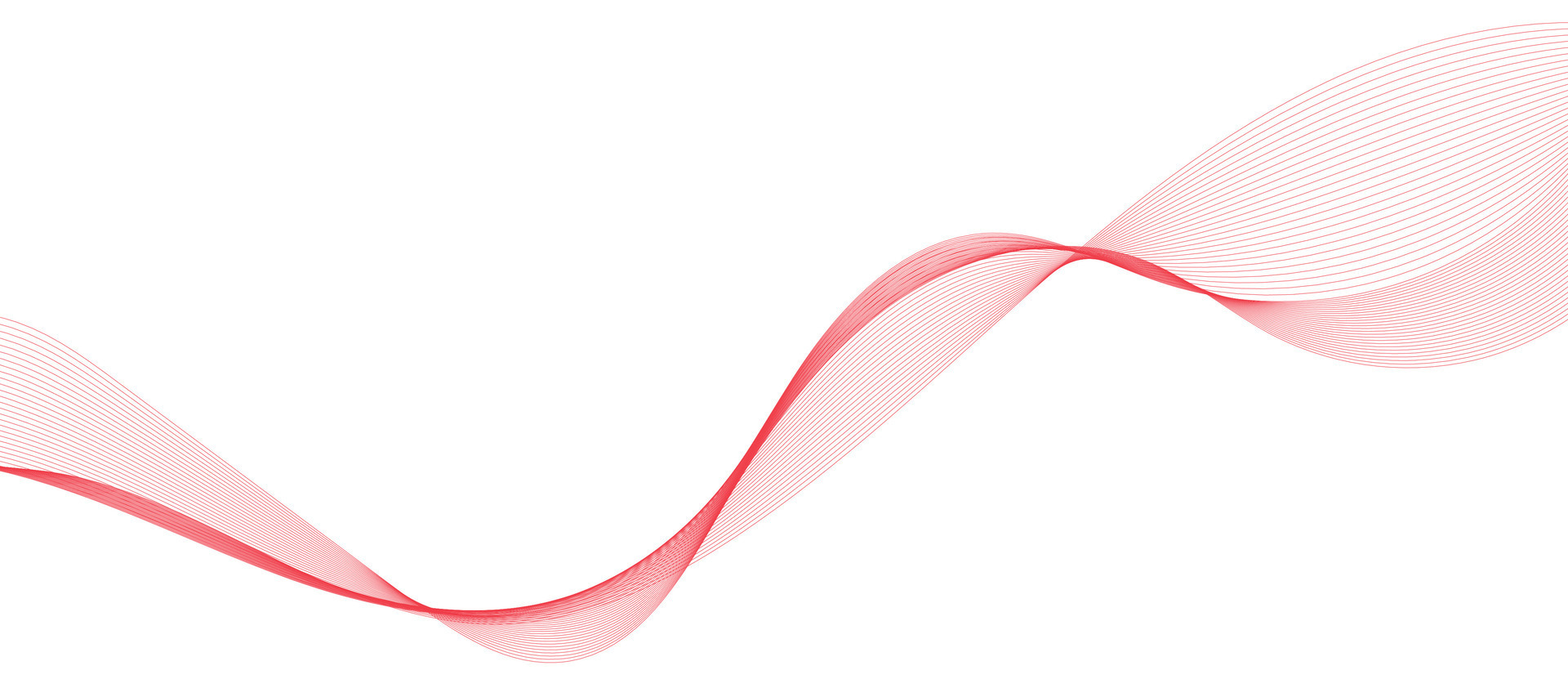 abstract vector red wave lines on white background 42597323 Vector Art ...