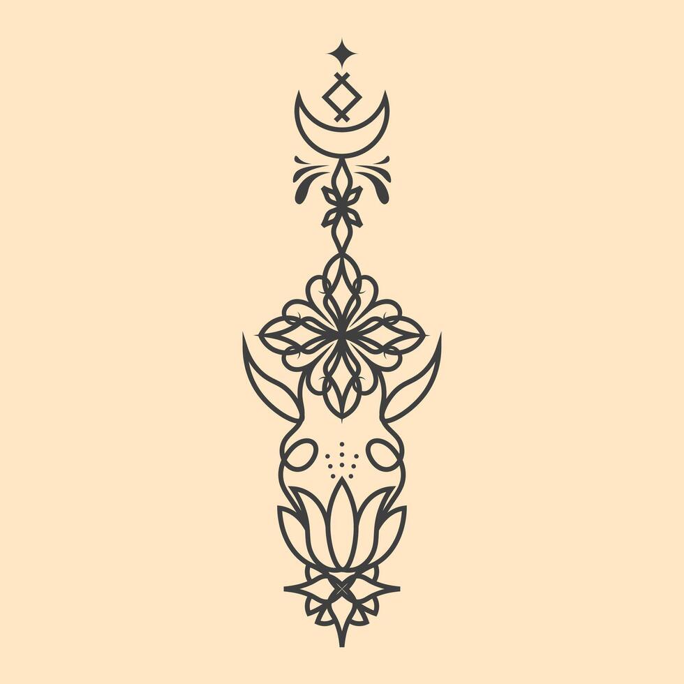 Vintage Ornamental Linework Illustration 42598021 Vector Art at Vecteezy