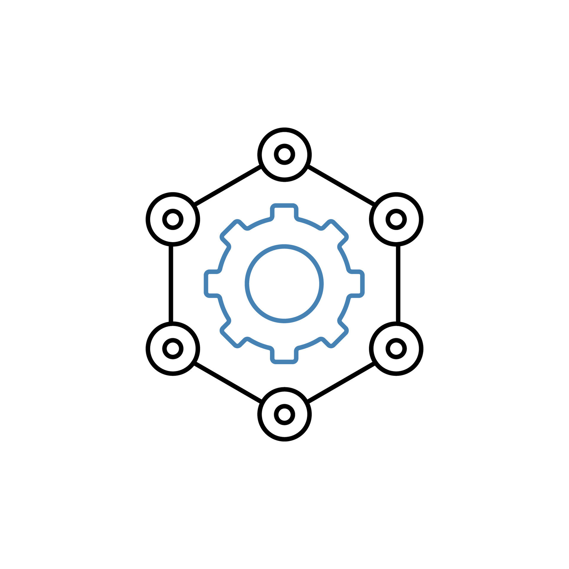 framework concept line icon. Simple element illustration.framework ...