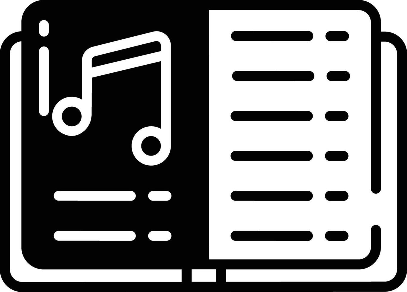 Sheet Glyph And Line Vector Illustration 42601995 Vector Art At Vecteezy