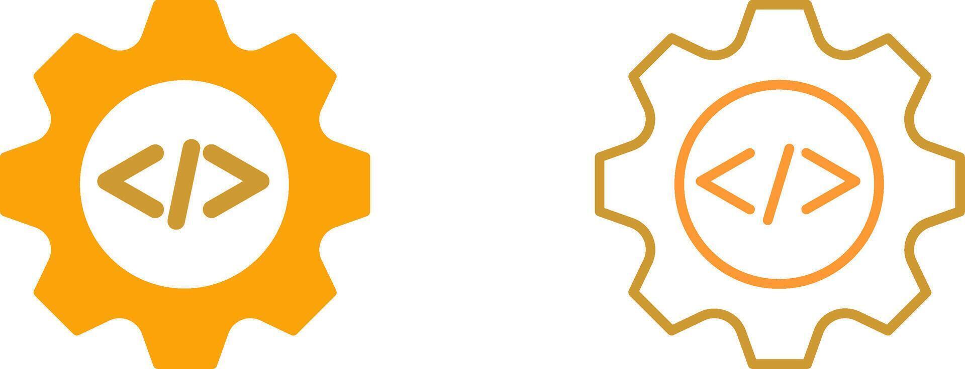 Coding Gear Vector Icon 42610044 Vector Art at Vecteezy