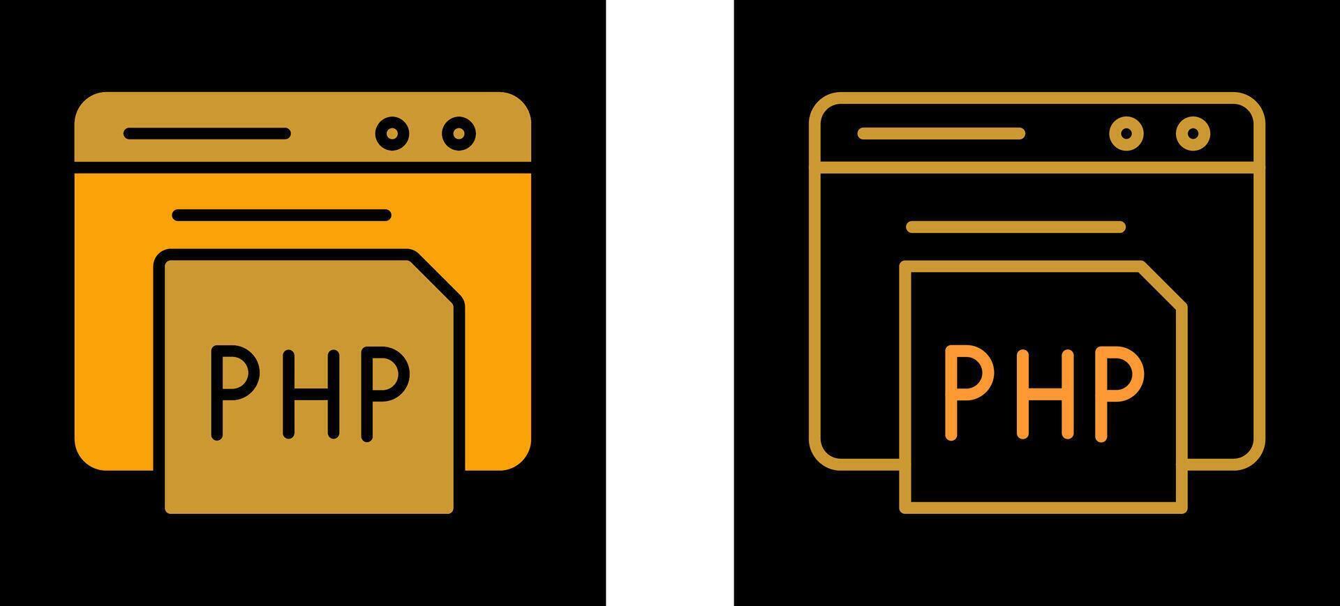 PHP Vector Icon 42611676 Vector Art at Vecteezy