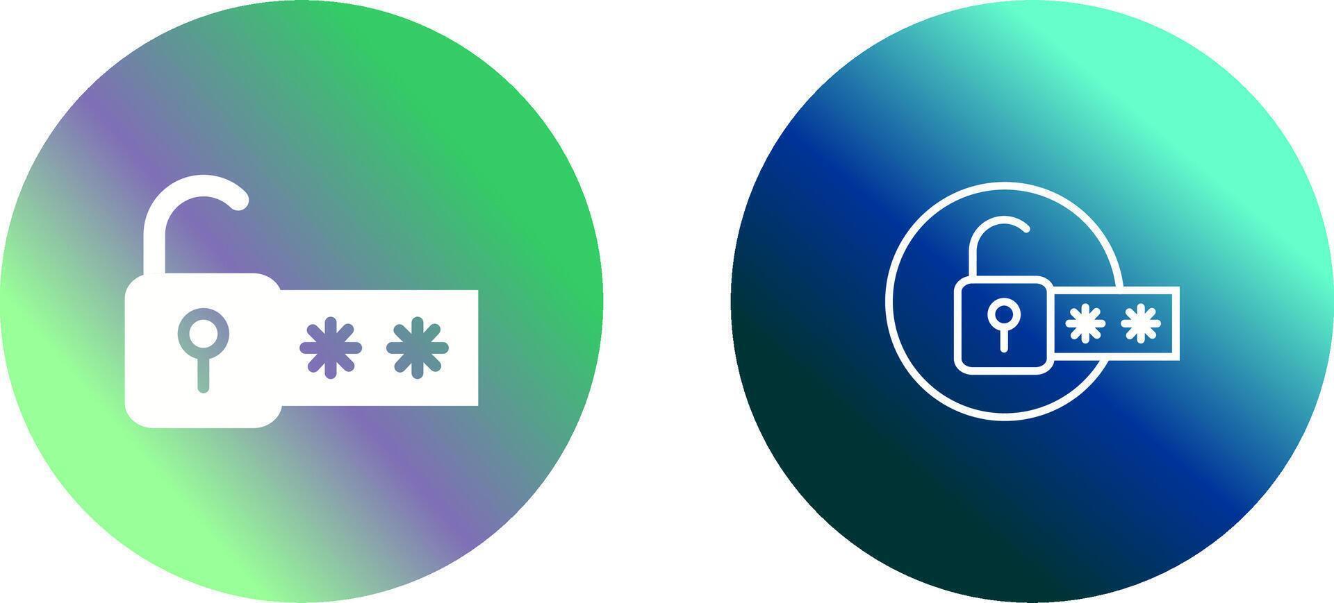 Passcode Lock Vector Icon 42614149 Vector Art at Vecteezy