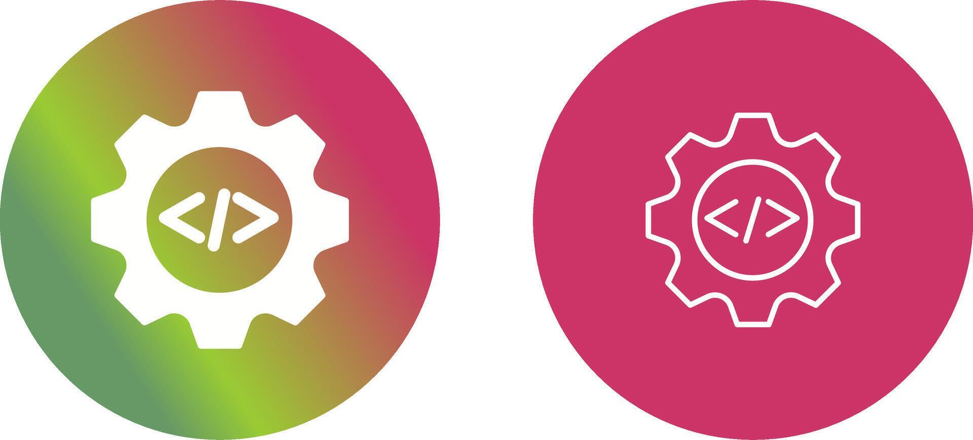 Coding Gear Vector Icon 42615310 Vector Art at Vecteezy