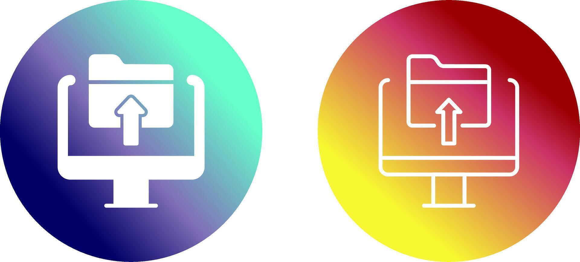 File Upload Vector Icon 42615791 Vector Art at Vecteezy