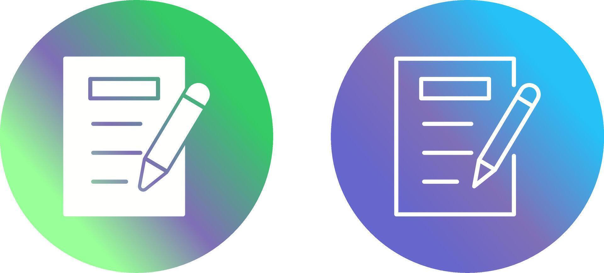 icono de vector de notas 42616089 Vector en Vecteezy