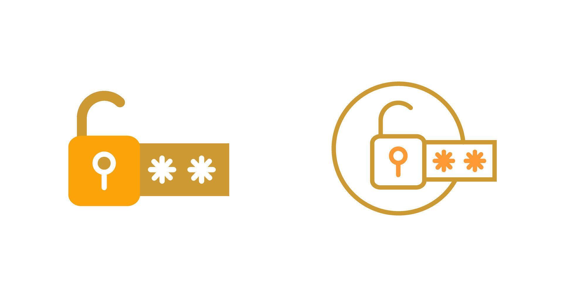 Passcode Lock Vector Icon 42619557 Vector Art at Vecteezy