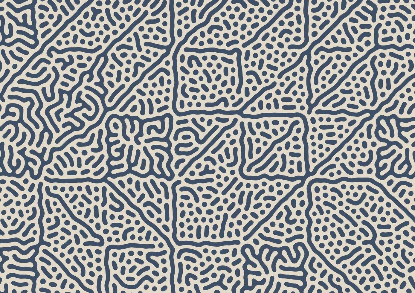 Turing Reaction Diffusion Pattern With Abstract Motion Vector