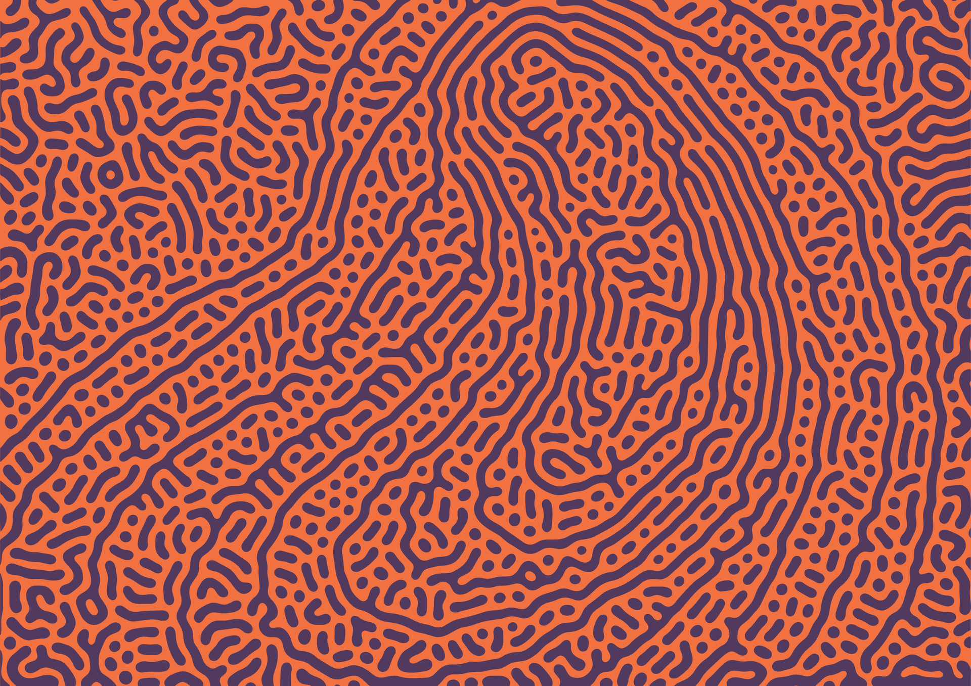 Turing Pattern Structure Oraganic Lines Background 42630683 Vector Art