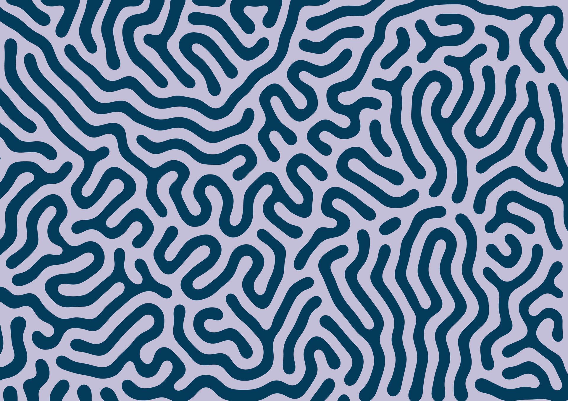 Turing reaction diffusion pattern with abstract motion. Vector ...