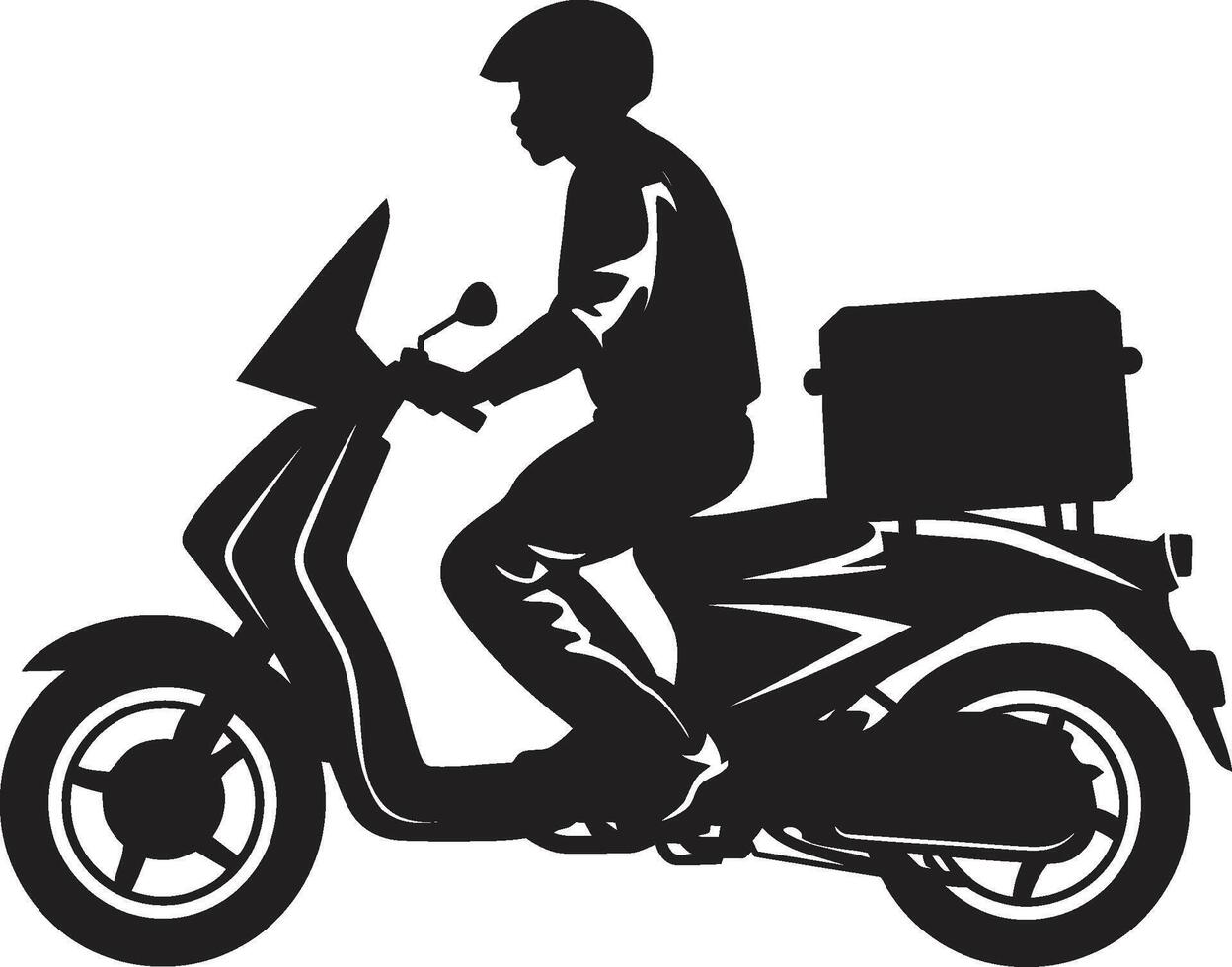Speedy Bites Express Vector Logo for Scooter Food Delivery Icon Rushed ... Speedy Bites Express Vector Logo for Scooter Food Delivery Icon Rushed ...