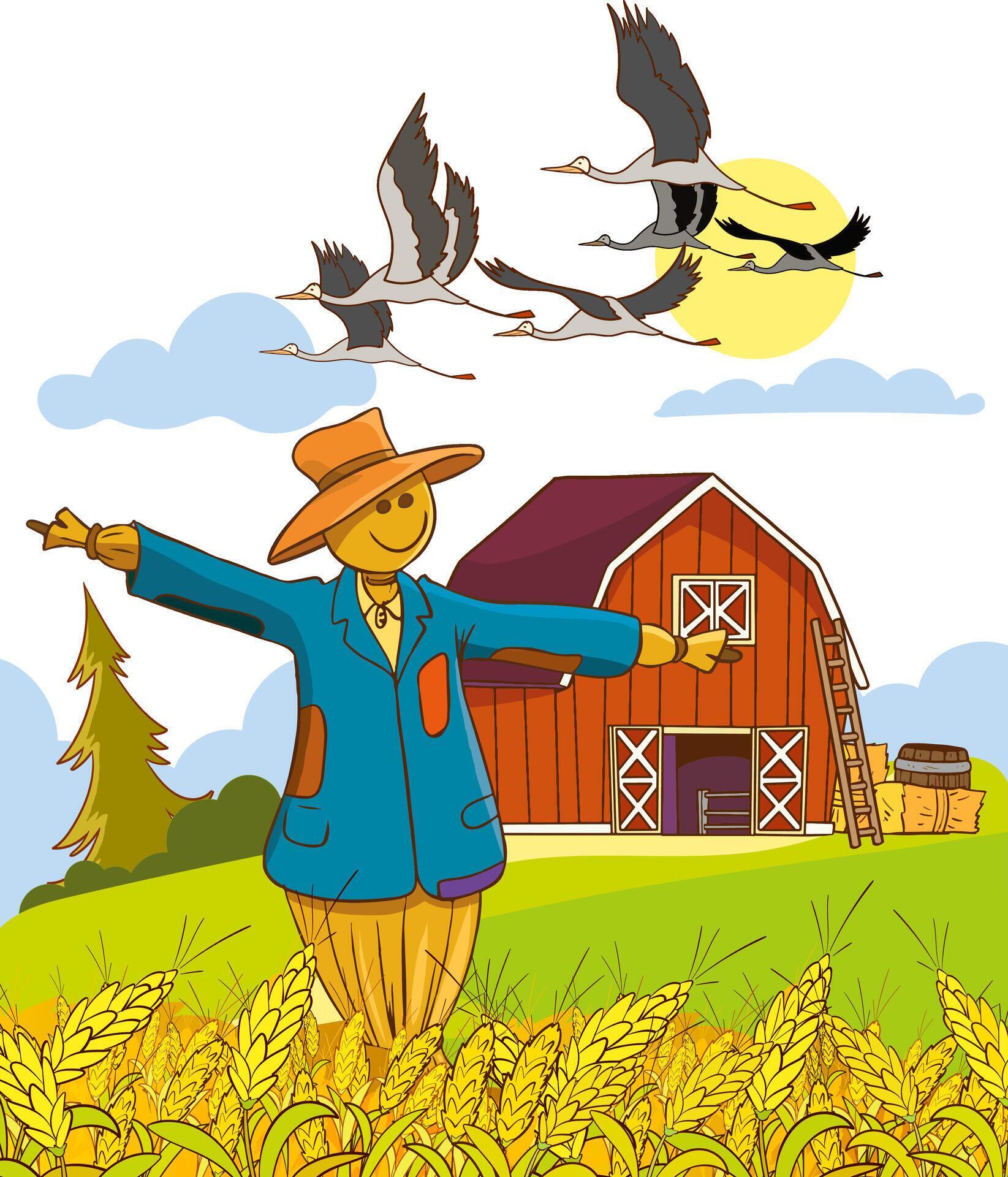 Illustration of migratory birds flying in cartoon style.vector ... Illustration of migratory birds flying in cartoon style.vector ...