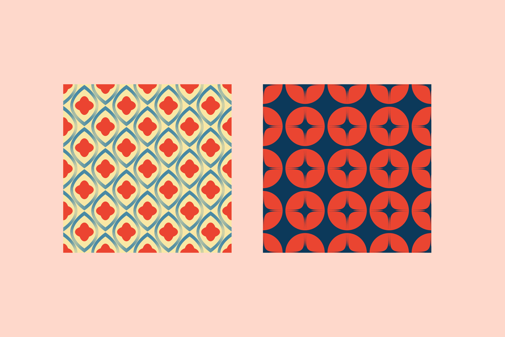 pattern retro set 42649023 Vector Art at Vecteezy