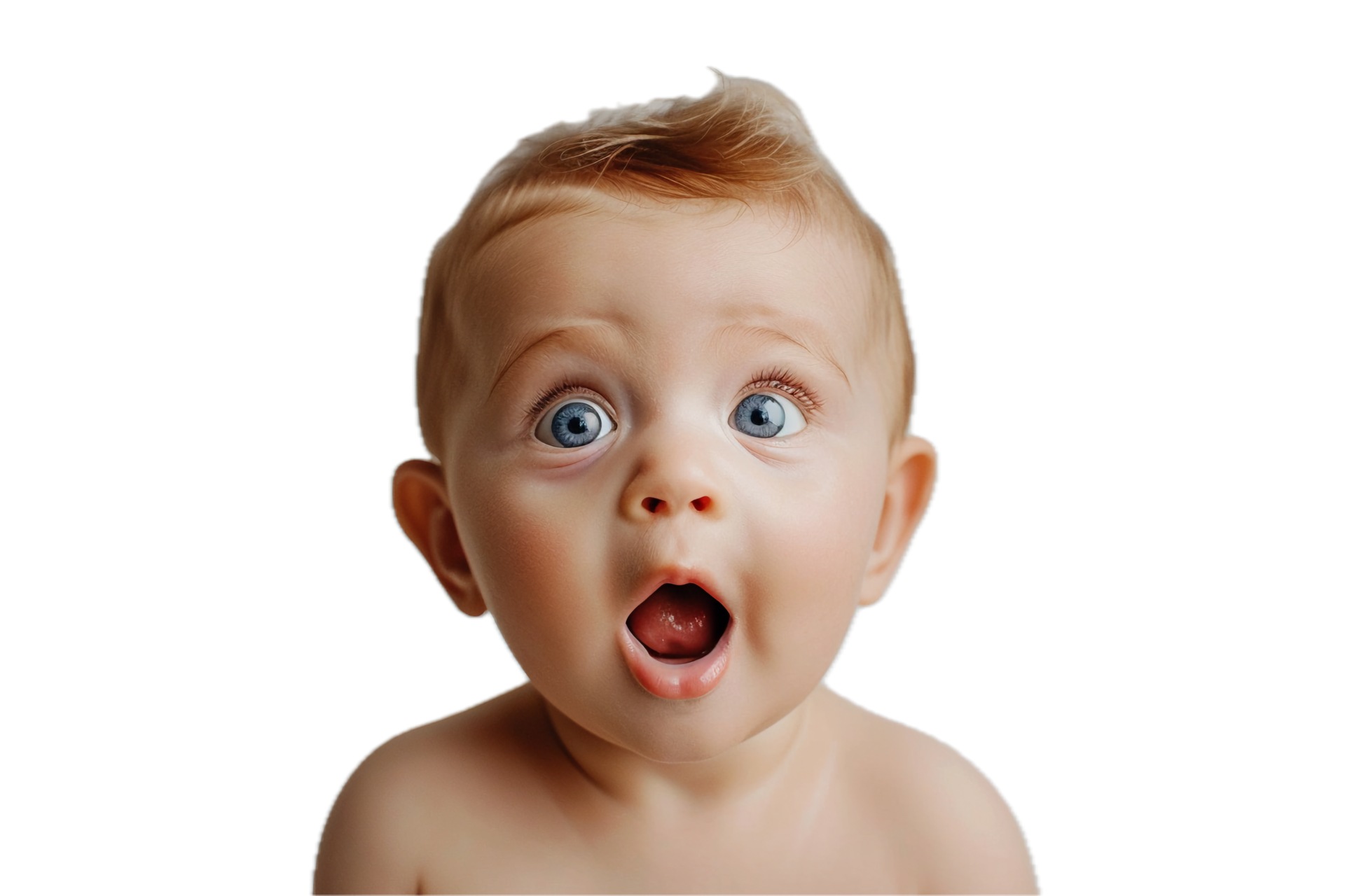 AI generated Surprised Baby with Wide Eyes png 42654882 PNG