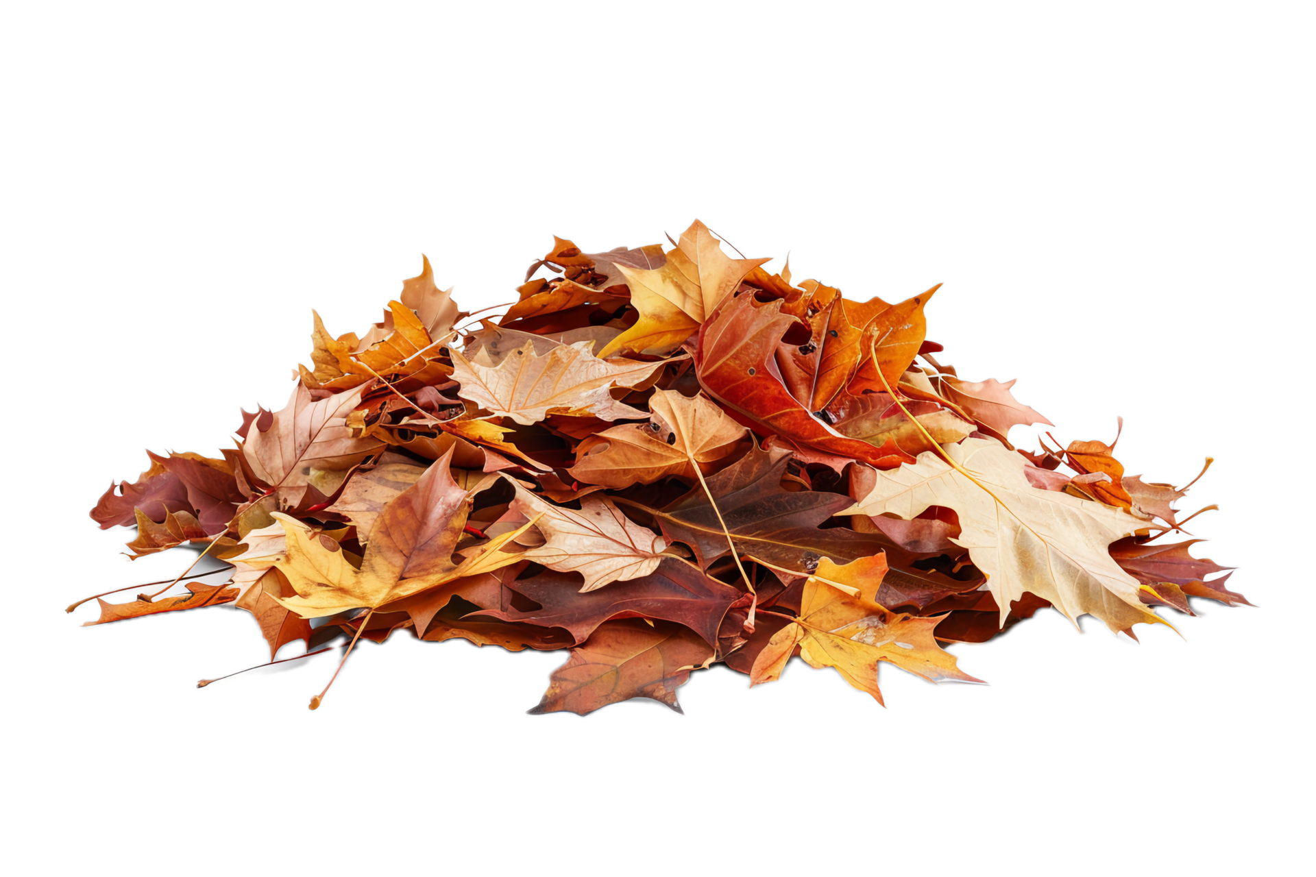 AI generated Pile of Autumn Leaves png 42655003 PNG
