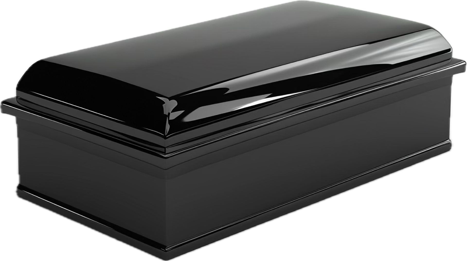 Ai Generated Elegant Black Casket Png 42655084 Png