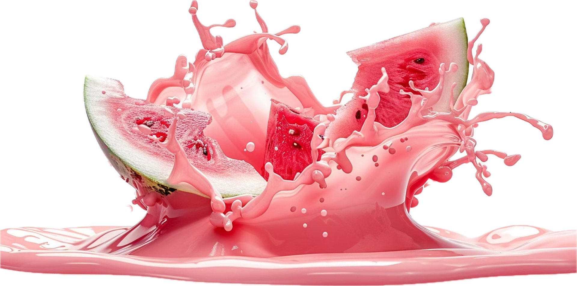 AI generated Watermelon Slices with Splash png 42655159 PNG AI generated Watermelon Slices with Splash png 42655159 PNG