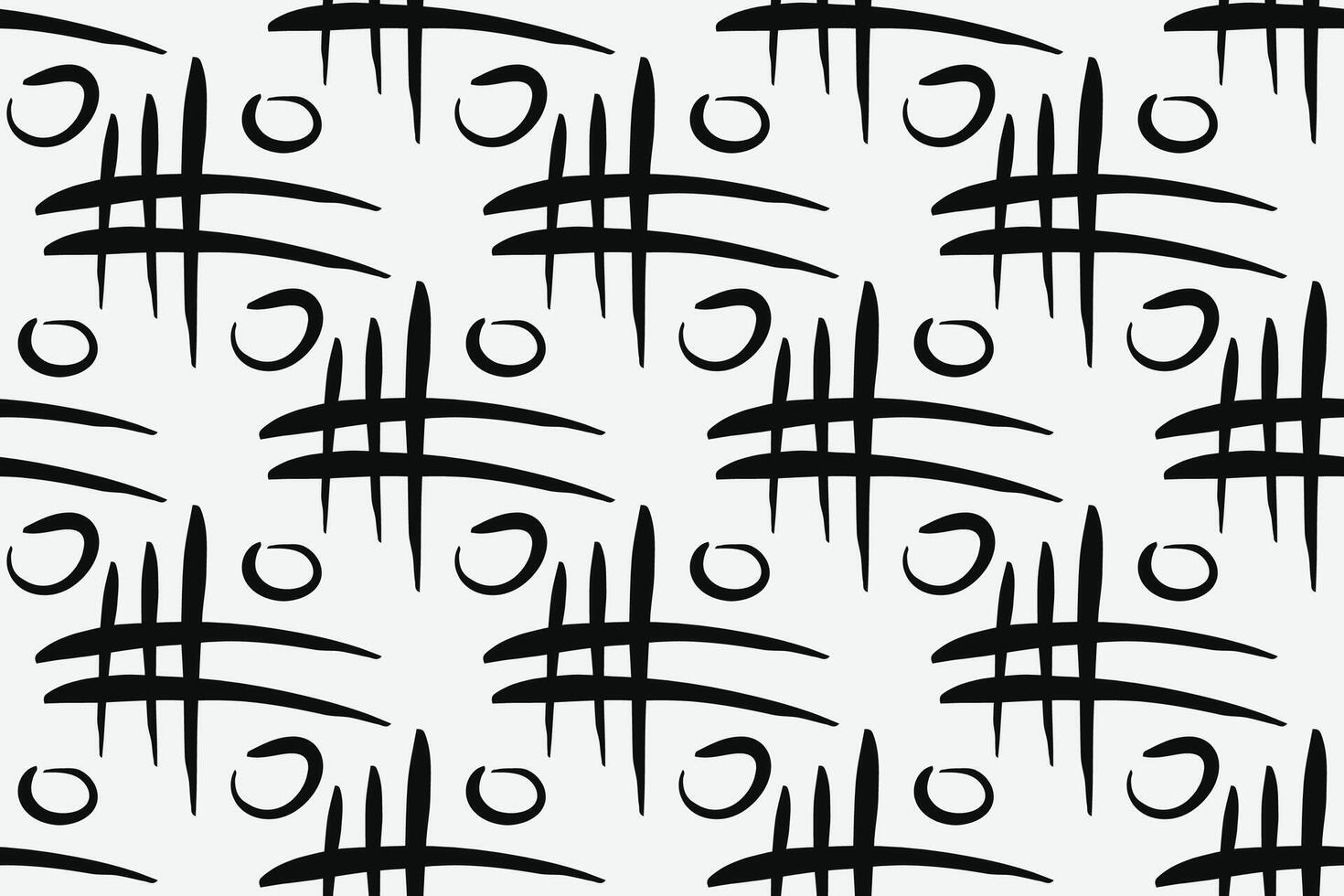 Vector Seamless Pattern Modern Stylish Abstract Texture Repeating