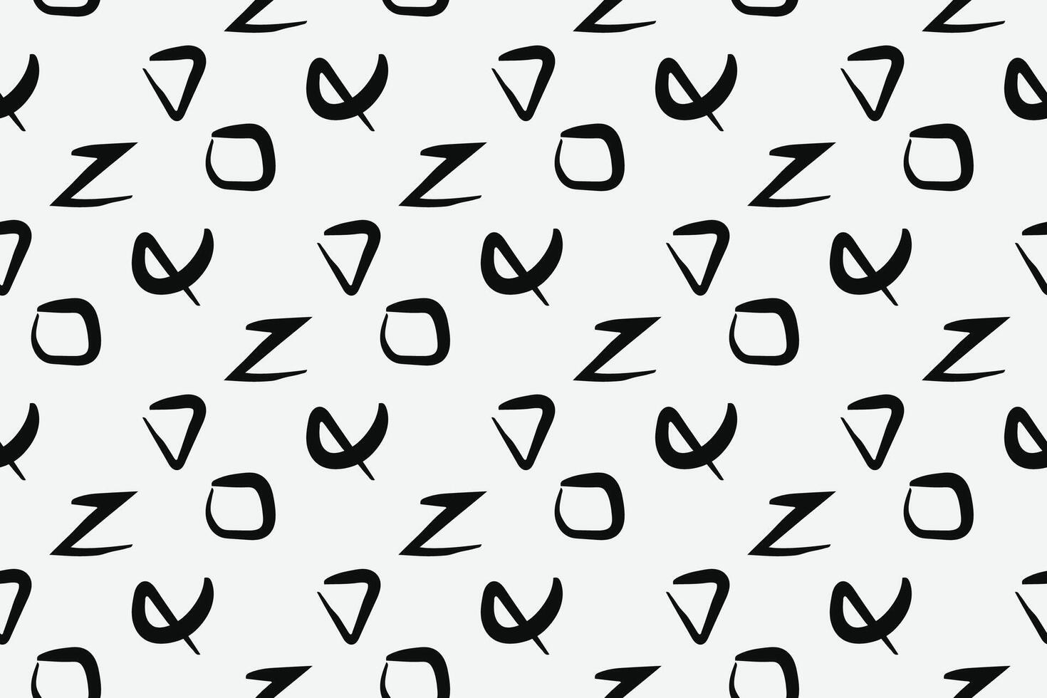 Vector Seamless Pattern Modern Stylish Abstract Texture Repeating