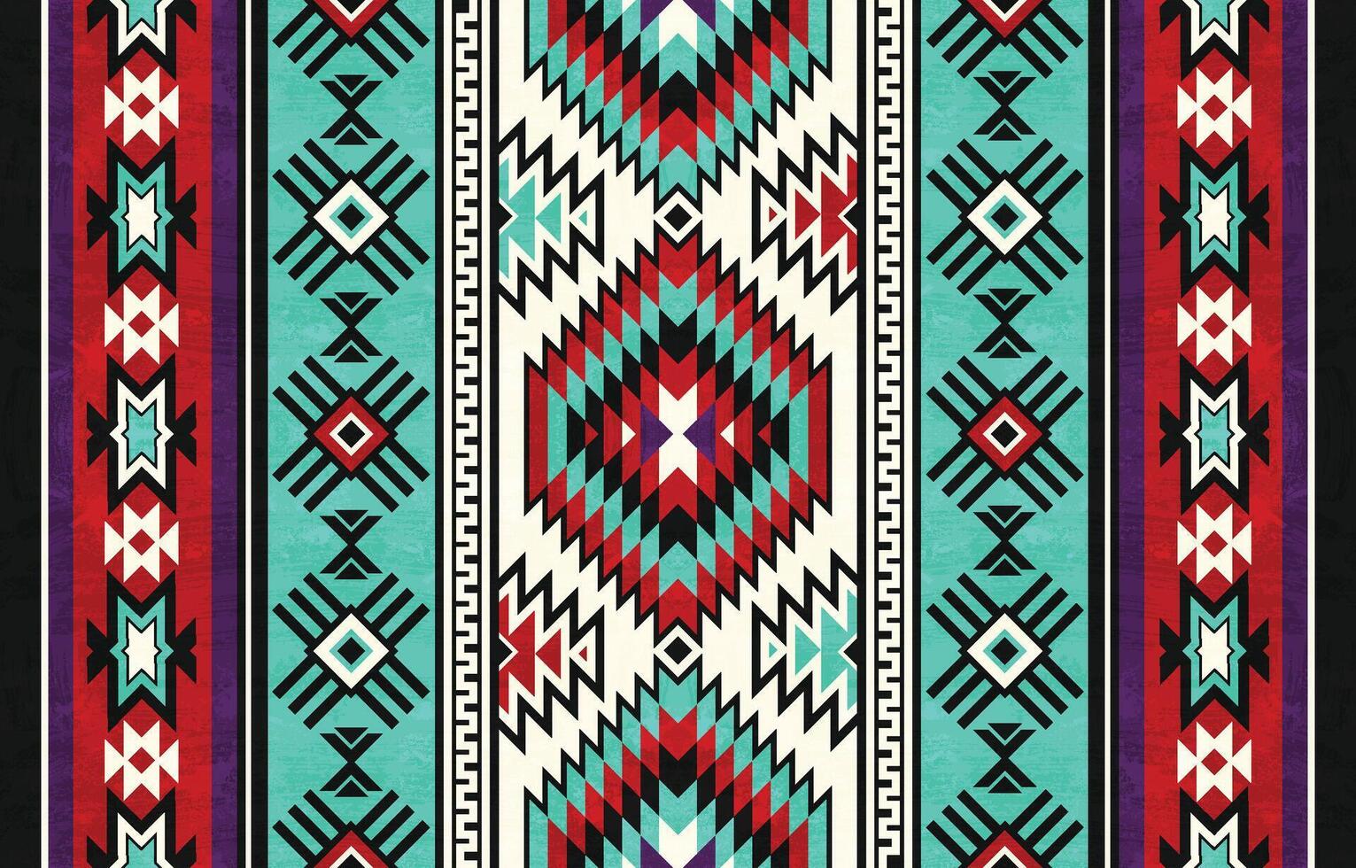 Native american indian ornament pattern geometric ethnic textile ...
