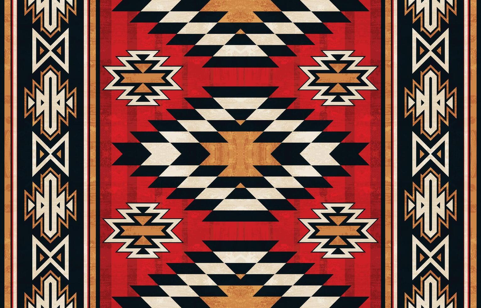 Native american indian ornament pattern geometric ethnic textile ...
