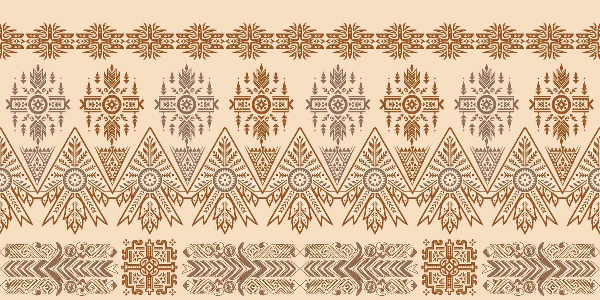 Native American Indian Ornament Pattern Geometric Ethnic Textile