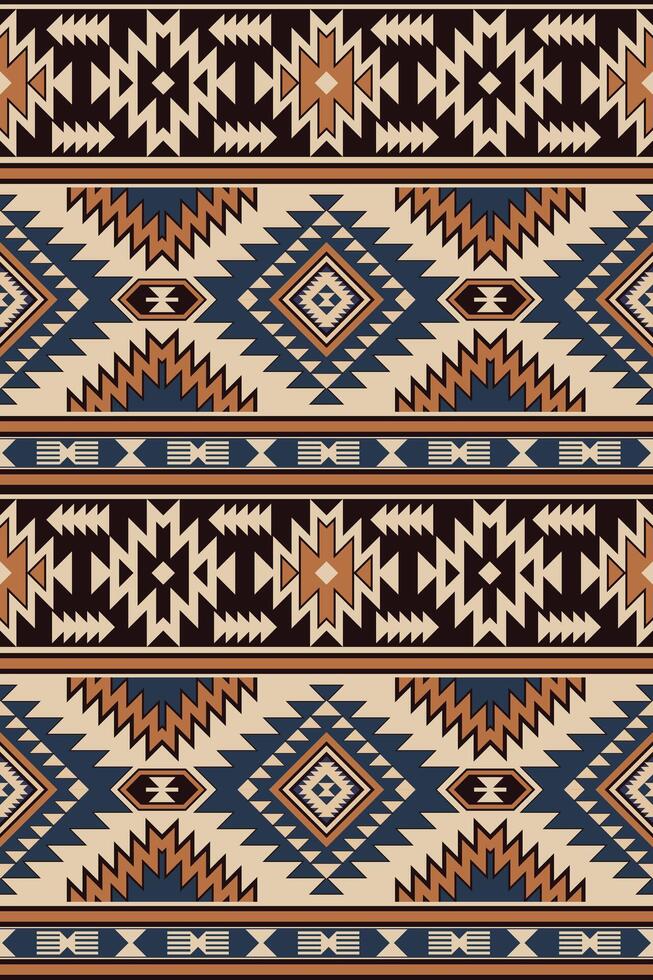 Native American Indian Ornament Pattern Geometric Ethnic Textile