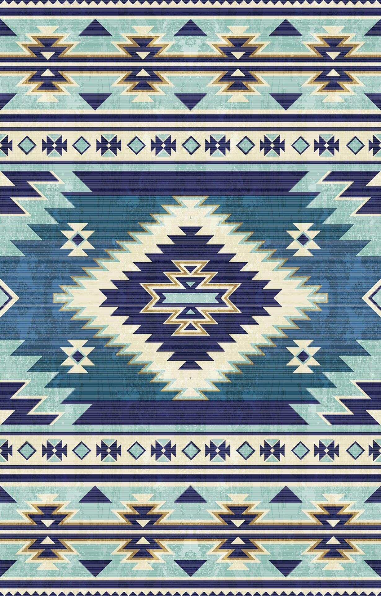 Native american indian ornament pattern geometric ethnic textile ...