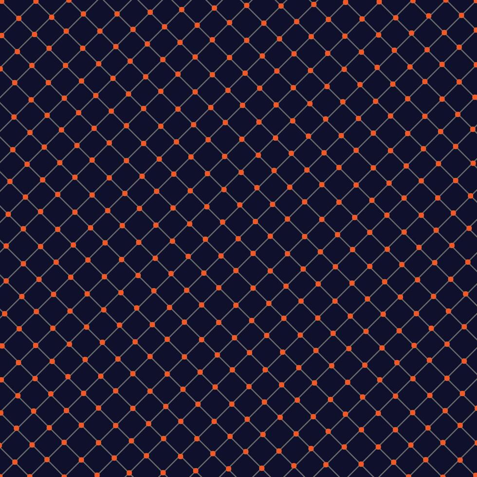 Seamless monochrome rounded square grid pattern background. Polka dot fabric pattern 42677911 ...